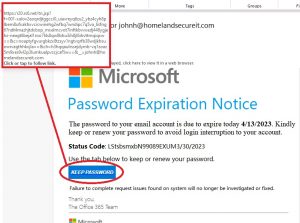 Microsoft Password Expiration Notice is BOGUS - Homeland Secure IT ...